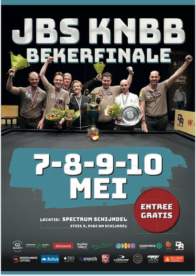 KNBB JBS Bekerfinale Driebanden | Driebanden